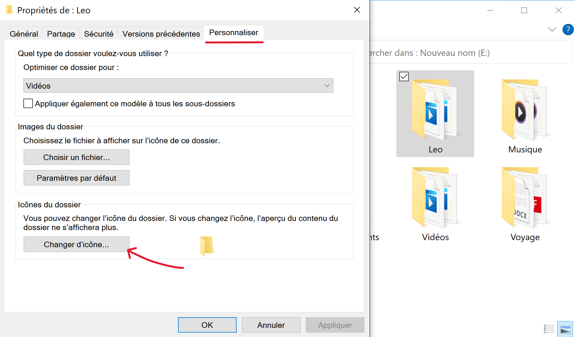 En 5 étapes : Changer les icônes des dossiers sous Windows 10 et 11 ...