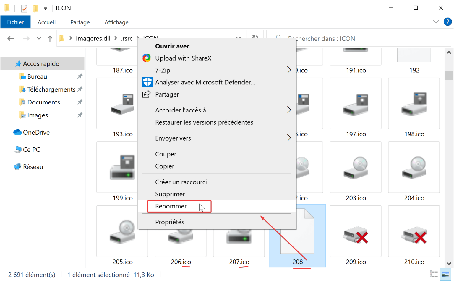 Savez-vous où se trouvent les icônes de Windows 10 et 11 ? Comment ...
