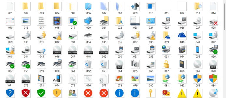 Savez-vous où se trouvent les icônes de Windows 10 et 11 ? Comment ...