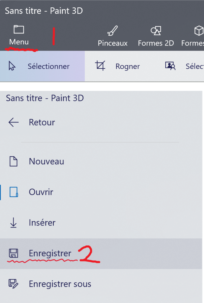 Comment enregistrer une capture d'écran au format JPEG, PNG, BMP