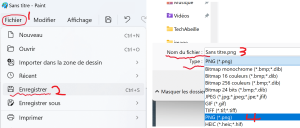Comment enregistrer une capture d'écran au format JPEG, PNG, BMP