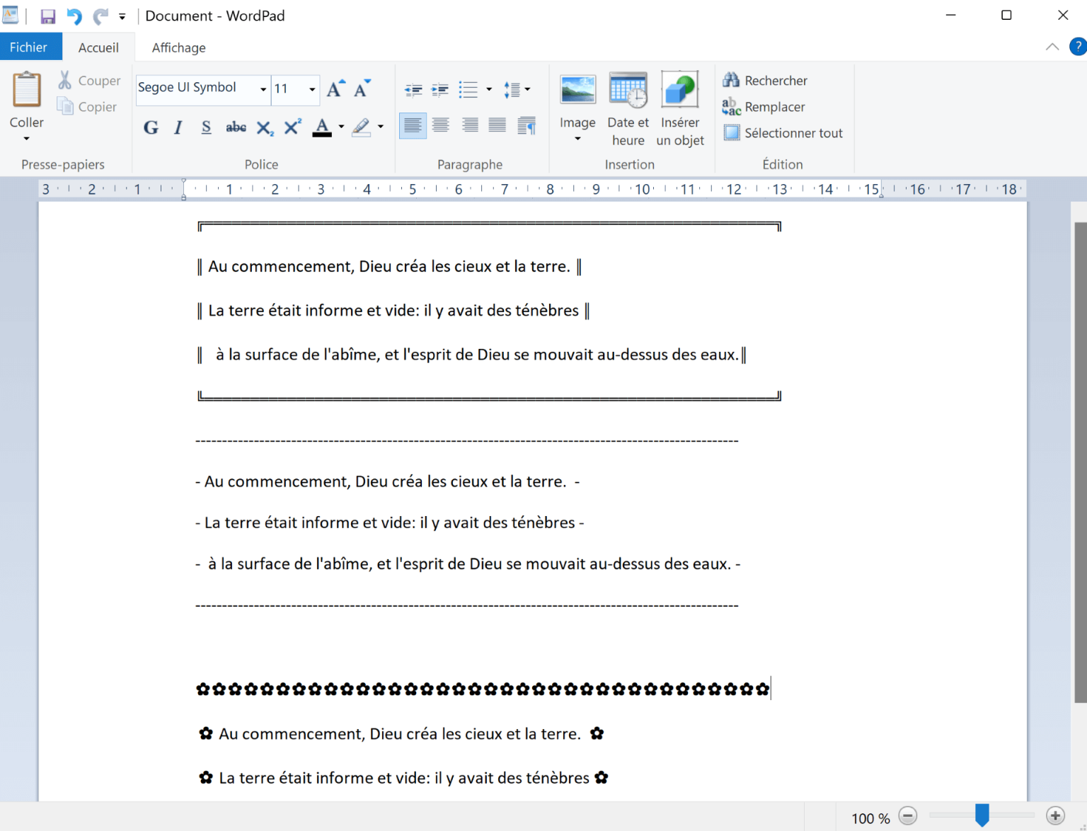Comment encadrer un texte sur WordPad ? (Astuces ) - Tech Abeille