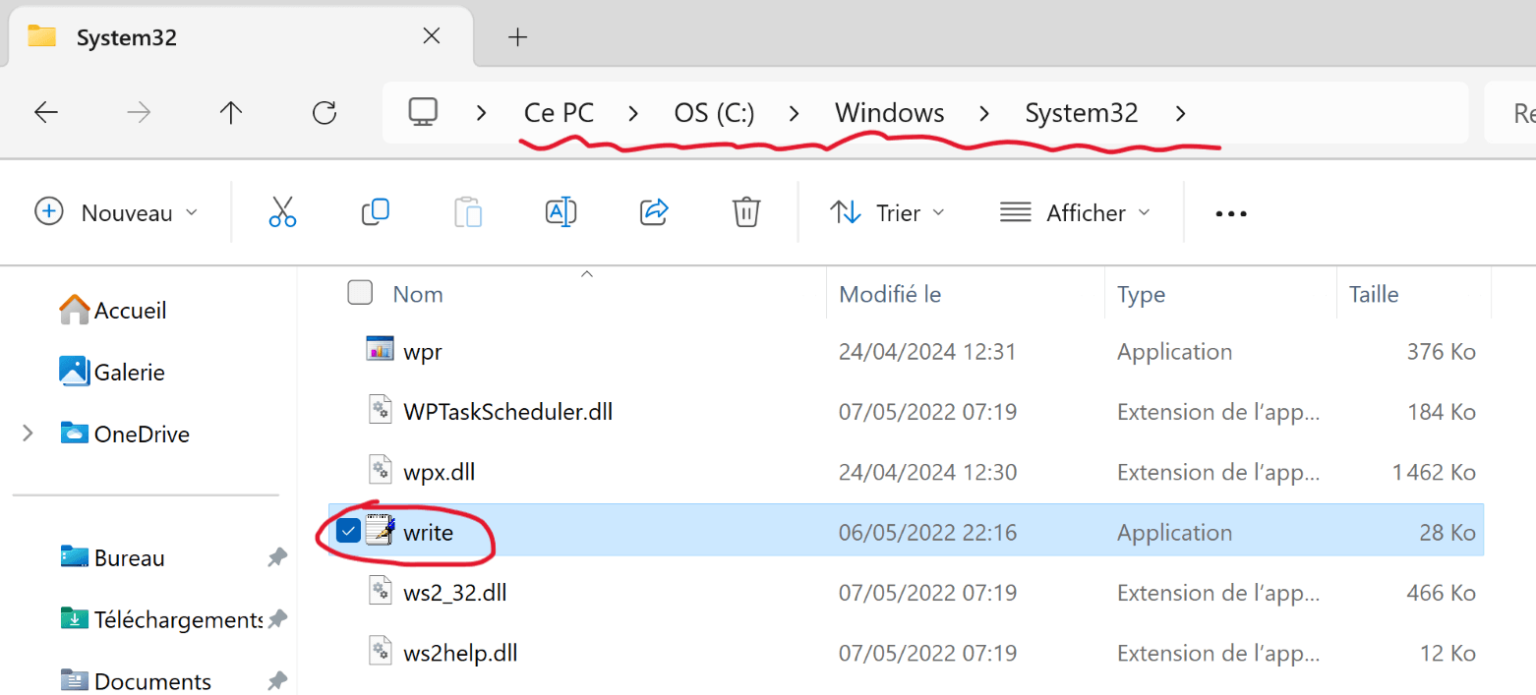 3 façons de mettre WordPad sur le bureau de Windows - Tech Abeille