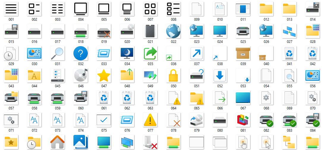 Savez-vous où se trouvent les icônes de Windows 10 et 11 ? Comment extraire les icônes de ...