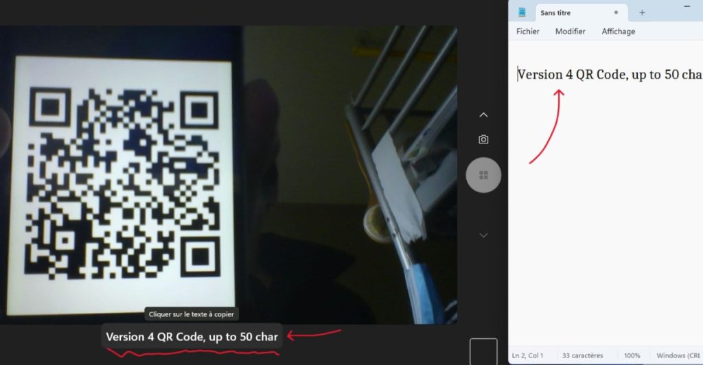 Comment scanner un QR code sur un ordinateur Windows 11 - Tech Abeille