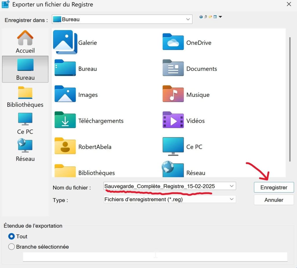 Comment sauvegarder et restaurer le registre Windows - Tech Abeille