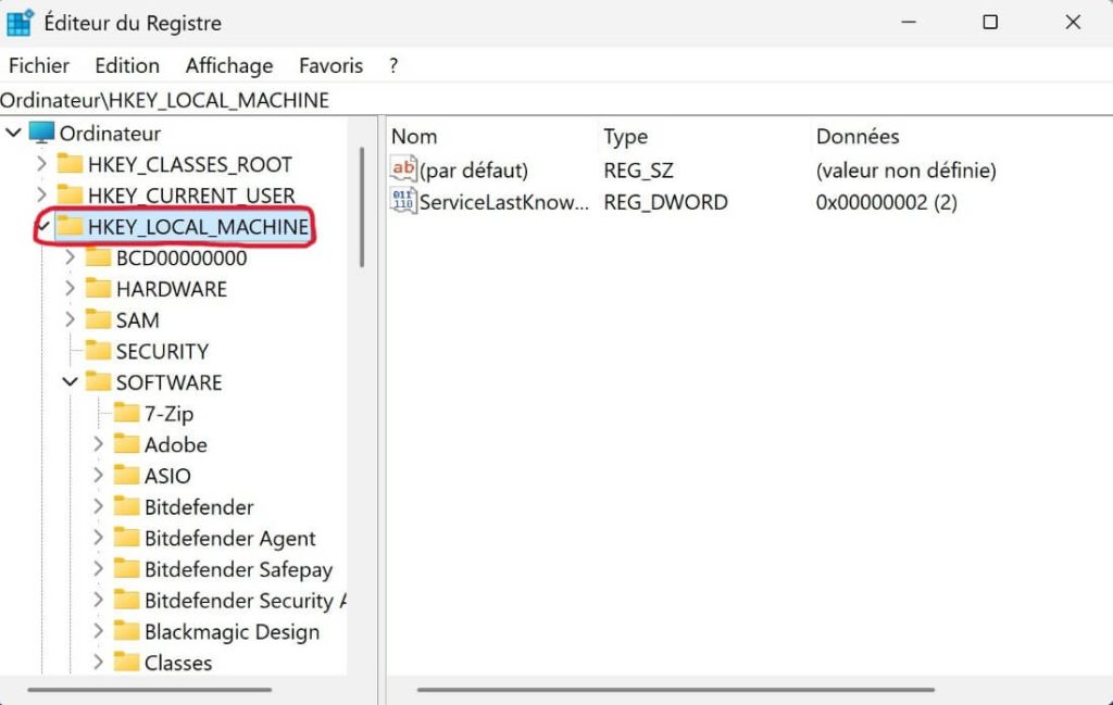 Qu'est-ce que HKEY_LOCAL_MACHINE ? - Tech Abeille